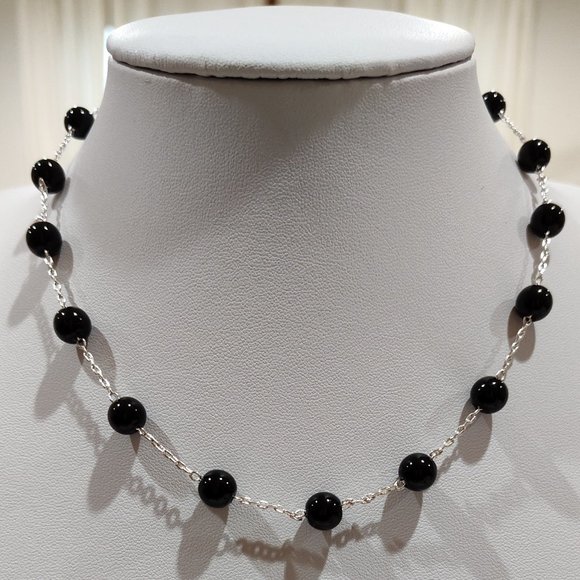 Christina Collection | Jewelry | Black Pearl Necklace Earring Set ...